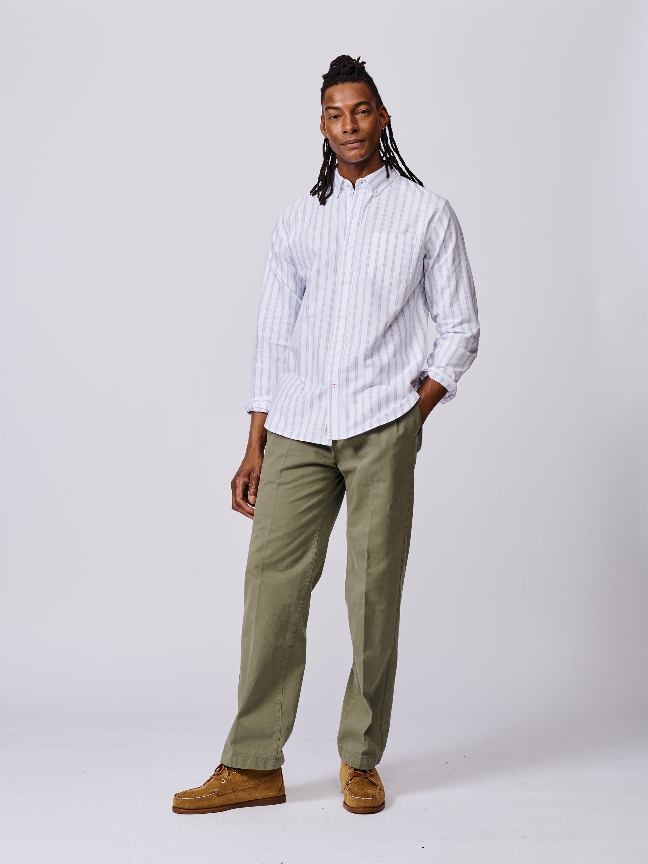 Aldridge Oxford Button Down Shirt – Aubin