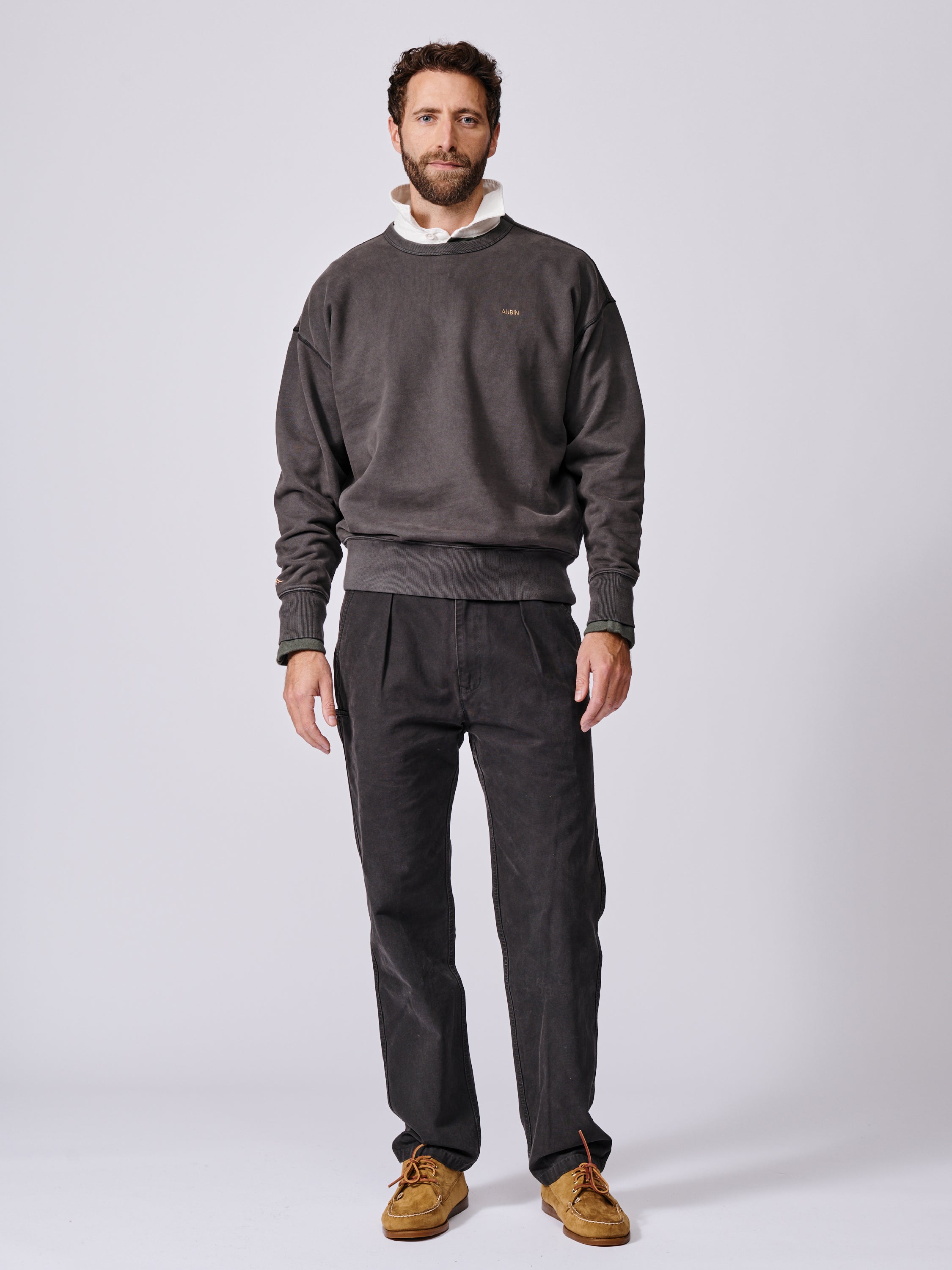 Brandon Crew Neck Sweat – Aubin