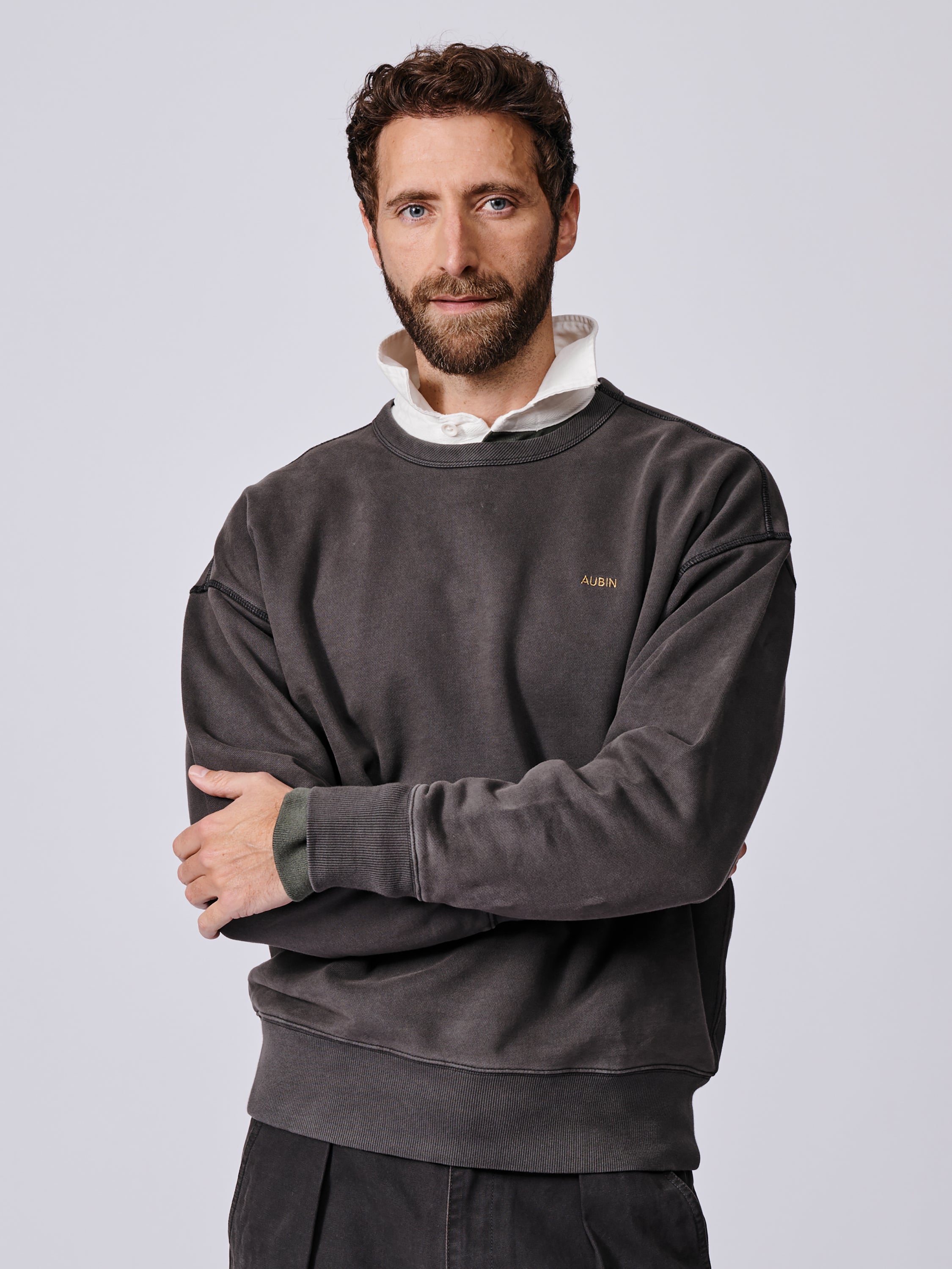 Brandon Crew Neck Sweat – Aubin