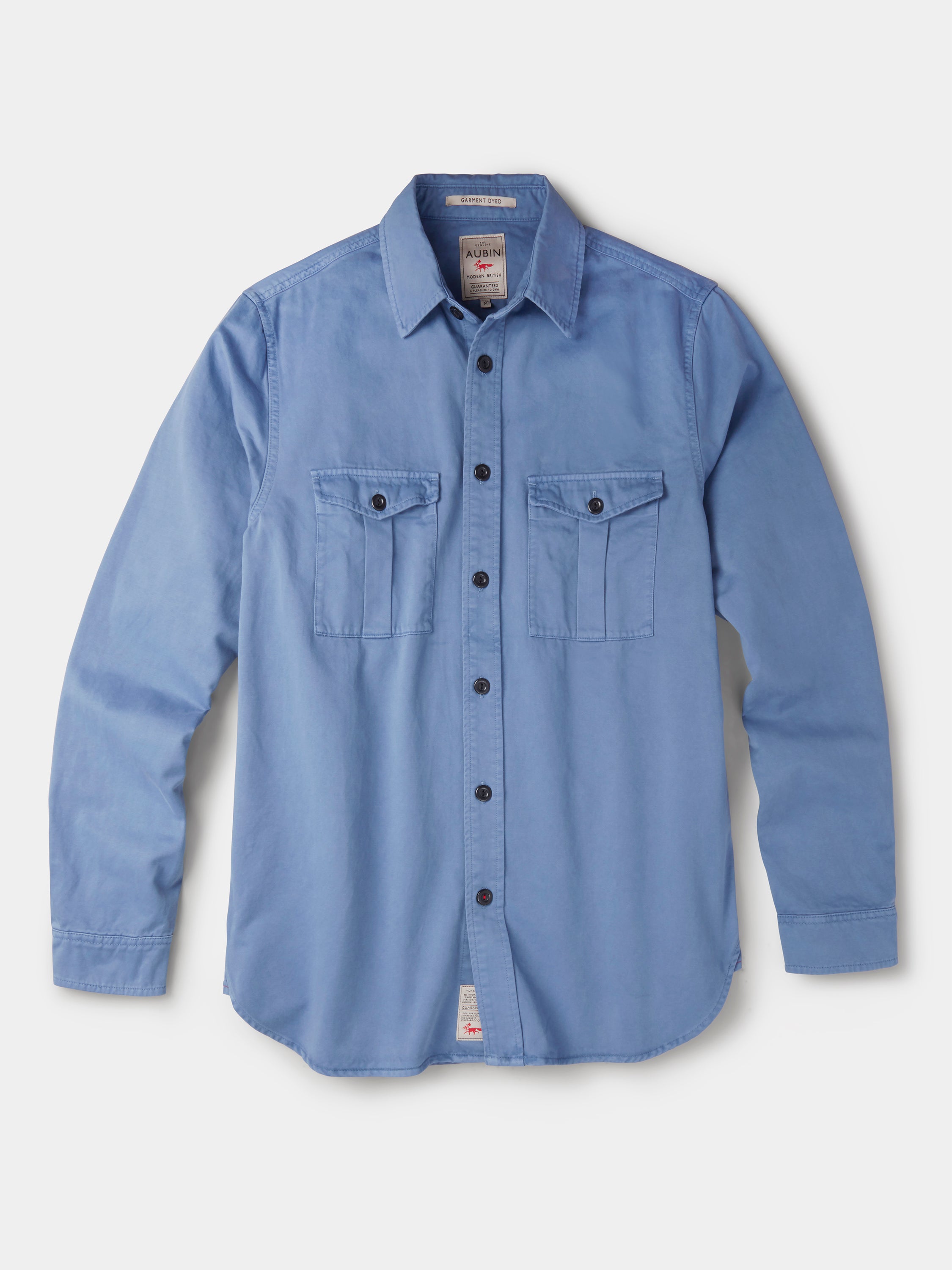 Cole Twill Overshirt – Aubin
