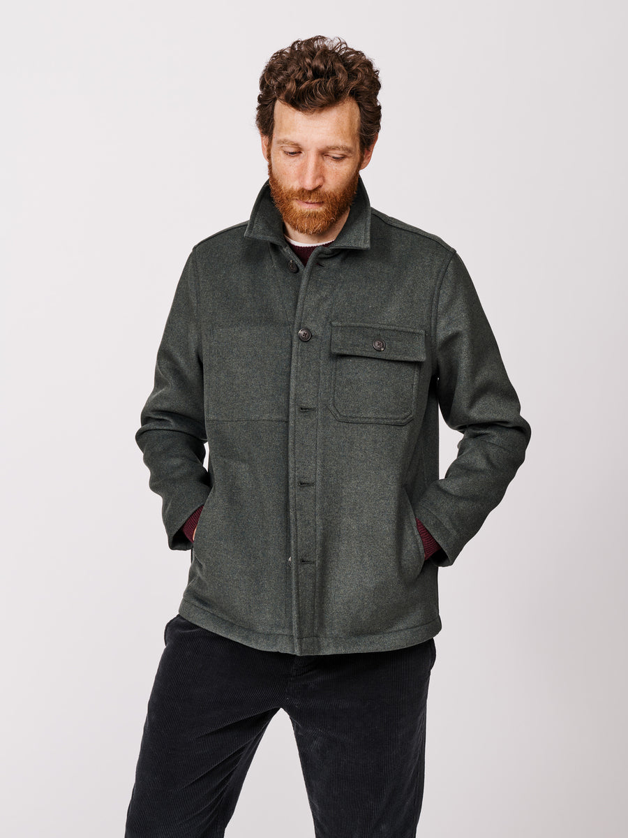Nettleham Wool Blend Jacket – Aubin
